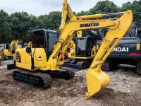 China Second Hand Komatsu PC56-7 Excavator 5.5 Ton 2023 529 Hours Fuel Efficient for sale