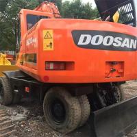 China DH210 Used Doosan Wheeled Excavator 21 Ton with 115 kW Power and 0.86 m³ Bucket Capacity for Urban Construction for sale