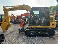 China Komatsu PC70-8 7 Ton Used Mini Excavator 2020 1596 Hours Cummins Engine Agricultural Digger for sale
