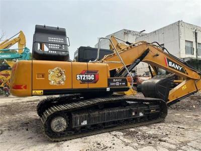 China Sany SY215C 21-Ton Used Excavator with 114kW Engine and 0.93m³ Bucket Capacity for sale