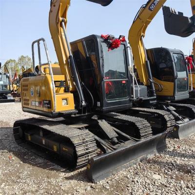 China Sany SY75 Used Excavator with 55.4 kW Engine and 7.5 Ton Operating Weight for Construction Projects for sale