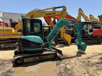 China Used Kobelco SK55SR 5-Ton Excavator with 28KW Power, 0.26m³ Bucket Capacity and 897 Working Hours for sale