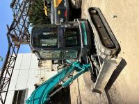 China Used Kobelco SK55SR 5-Ton Excavator with 28KW Power, 0.26m³ Bucket Capacity and 897 Working Hours for sale