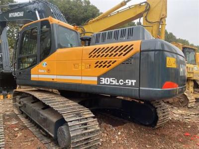 China Hyundai R305-9T 30 Ton Excavator Used Digger 169KW Cummins Engine 2023 Model 741 Hours for sale