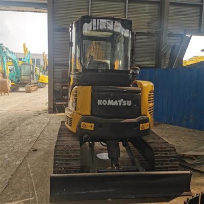 China Used Komatsu PC55MR Mini Excavator 5 Ton with 28.5KW Engine and 0.15m³ Bucket Capacity for sale