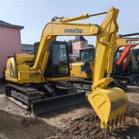 China Used Komatsu PC70-8 Compact Excavator 7 Ton 48.5 kW with 0.3m³ Bucket Capacity for sale
