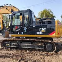 China Used CAT 315D2L Excavator 91KW 15,000 KG with 0.61m³ Bucket Capacity - 2019 Model Japan Original for sale