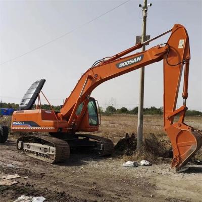 China Doosan DH220LC-7 Used Excavator 22 Ton 108 kW Engine 1.18m³ Bucket Capacity for sale