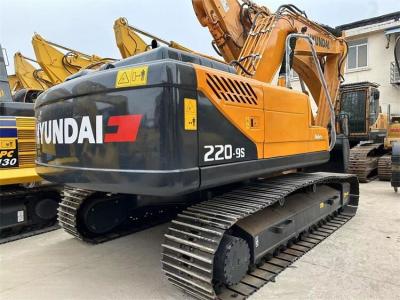 China Hyundai R220-9 22 Ton Used Excavator with 112KW Cummins Engine and 1.02m³ Bucket Capacity for sale