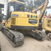 China Used Komatsu PC128 Excavator 12 Ton with 0.44 m³ Bucket Capacity and 64 kW Komatsu Engine for sale