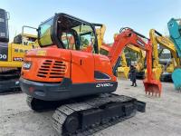 China Used Doosan DX60 6-Ton Excavator with YANMAR Engine | 39.7 kW Power | 0.21 m³ Bucket Capacity for sale