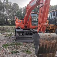 China 15 Ton Used Doosan DH150W-7 Wheel Excavator with 84 kW Power and 0.58 m³ Bucket Capacity for sale