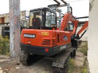 China Doosan DH55 5-Ton Compact Excavator with ISUZU Engine | 36.2 kW Power, 0.175m³ Bucket Capacity for sale