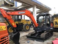 China Doosan DH55 5-Ton Compact Excavator with ISUZU Engine | 36.2 kW Power, 0.175m³ Bucket Capacity for sale