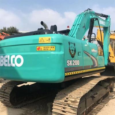 China Used Kobelco SK200-8 20 Ton Excavator with 114 kW Hino Engine and 0.8 m³ Bucket Capacity for sale