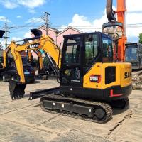 China Sany SY55U 5-Ton Mini Excavator with ISUZU Engine | 36KW Power | 2024 Model for sale