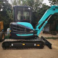 China Used Kobelco SK55SR 5 Ton Mini Excavator with 28KW Engine and 0.26m³ Bucket Capacity - 2023 Model for sale