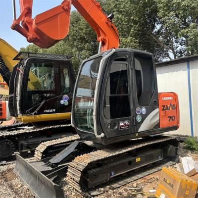 China Used Hitachi ZX70 7-Ton Excavator with 40.5kW ISUZU Engine and 2205 Working Hours for sale