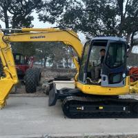 China Second Hand Komatsu PC78US Excavator 7 Ton 2023 398 Hours Used Crawler Excavator for sale
