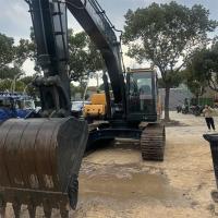China Used Hyundai R220-9 Hydraulic Crawler Excavator - 22,000 KG Weight, 1.02 m³ Bucket Capacity, 112 KW Cummins Engine for sale