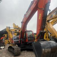 China Used Doosan DX340 Excavator 34-Ton Crawler Digger with 184.2 KW Power and 1.5 m³ Bucket Capacity for sale
