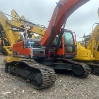 China Used Doosan DX340 Excavator 34-Ton Crawler Digger with 184.2 KW Power and 1.5 m³ Bucket Capacity for sale