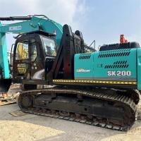 China Kobelco SK200-8 Excavator 20 Ton Class with 114KW Hino Engine and 0.8m³ Bucket Capacity for sale