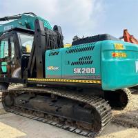 China Kobelco SK200-8 Excavator 20 Ton Class with 114KW Hino Engine and 0.8m³ Bucket Capacity for sale