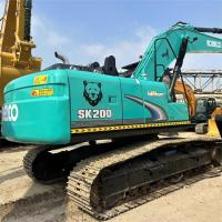 China Kobelco SK200-8 Excavator 20 Ton Class with 114KW Hino Engine and 0.8m³ Bucket Capacity for sale
