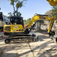 China Sany SY60C Compact Excavator 6 Ton Capacity with ISUZU V2607 Engine and 2.4-4.1 km/h Travel Speed for sale