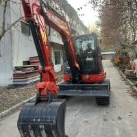 China Used Kubota U55-4 5-Ton Compact Excavator | 35.5 KW Engine | 1560 mm Tail Swing | 2020 Model for sale