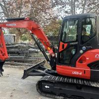 China Used Kubota U55-4 5-Ton Compact Excavator | 35.5 KW Engine | 1560 mm Tail Swing | 2020 Model for sale