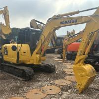 China Used Komatsu 5.5 Ton Digger Second Hand Komatsu PC56 Excavators for sale