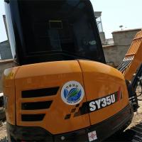 China Used Sany SY35U 3 Ton Excavator with Yanmar 20.4KW Engine and Original Hydraulic Components for sale