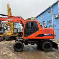 China Used Doosan DH150W-7 Wheel Excavator 15 Ton with 84 kW Engine and 0.58 m³ Bucket Capacity for sale