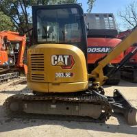 China Used Crawler Type CAT 303.5E Excavator Second Hand Mini Excavator 3500KG for sale