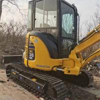 China 2022 Komatsu 3 Ton Excavator 21.7 kW Engine 0.11m³ Bucket Soundproof Cab for sale