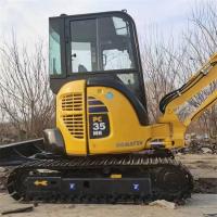 China 2022 Komatsu 3 Ton Excavator 21.7 kW Engine 0.11m³ Bucket Soundproof Cab for sale