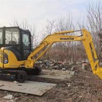 China 2022 Komatsu 3 Ton Excavator 21.7 kW Engine 0.11m³ Bucket Soundproof Cab for sale