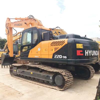 China Used Hyundai R220-9 Hydraulic Crawler Excavator 22,000kg 1.02m³ Bucket 112kW Engine 2023 Model for sale