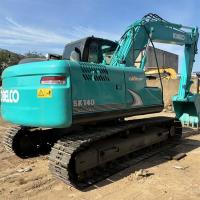 China Used Kobelco SK140LC-8 Excavator - 14,000kg Operating Weight, 74kW Engine, 0.57m³ Bucket Capacity for sale