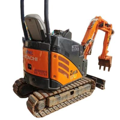 China Used Hitachi ZX17 Mini Excavator 1.7 Ton Operating Weight 0.04 m³ Bucket Capacity 1500 KG Machine for sale