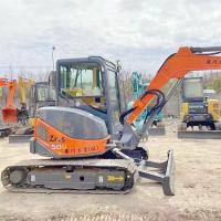 China Hitachi ZX50 Mini Excavator 5 Ton Operating Weight 2021 Model with Isuzu Engine for sale
