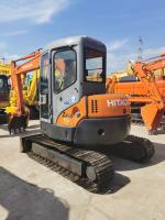 China Used Hitachi ZX55 Mini Crawler Excavator 5.5 Tons 2021 Year Model Isuzu Engine for sale