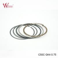 China Water Cooled Motorcycle Piston Kits C50C GK4 0.75 ISO9001 Certificated for sale