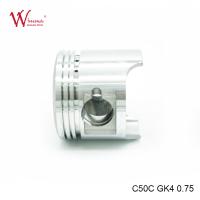 China Water Cooled Motorcycle Piston Kits C50C GK4 0.75 ISO9001 Certificated for sale