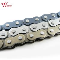 China Natural Color Motorcycle Sprocket Chain Aluminum Alloy Chain For Motorbike for sale