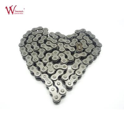 China 420 Pitch 102 Link Motorcycle Drive Chain Stainless Steel Material Made for sale