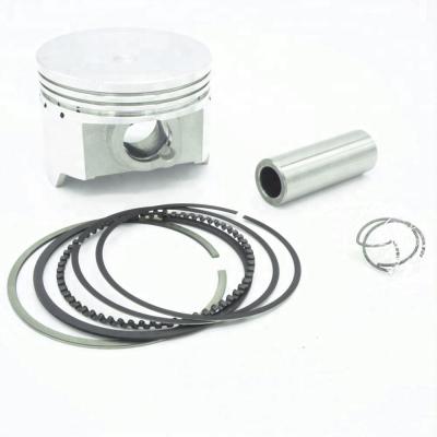 China Hot Sale Custom Aluminum 3W4S 205CC Aftermarket Motorcycle Pistons Set for sale
