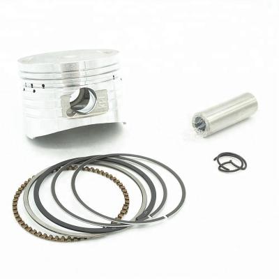China Custom Aluminum Motorcycle Piston Kits , ACTIVE DIO 110 Piston And Rings Set for sale